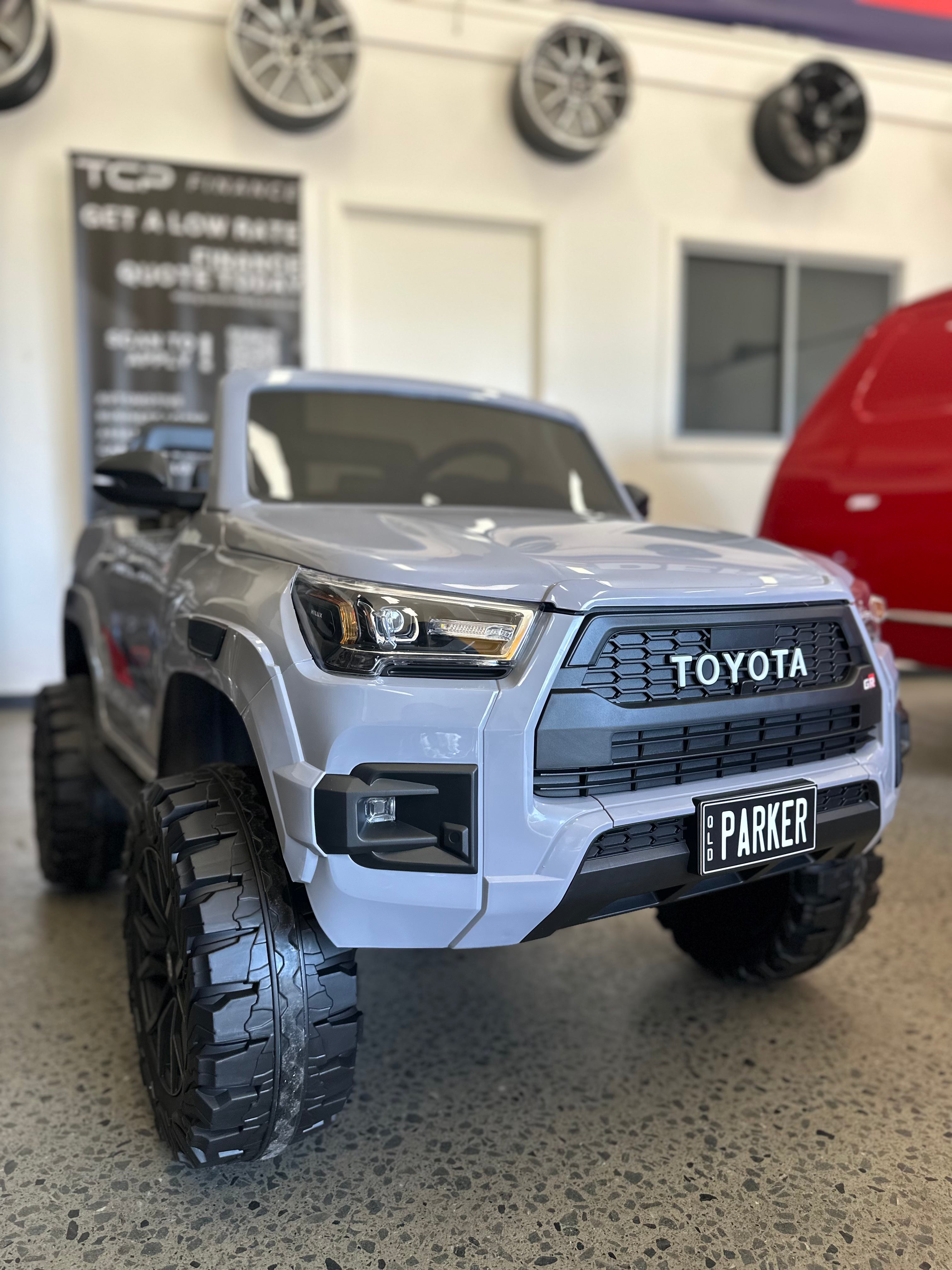 Revo Toyota HiLux 2 Seat Ute 24V - Grey – Hilux Ride Ons